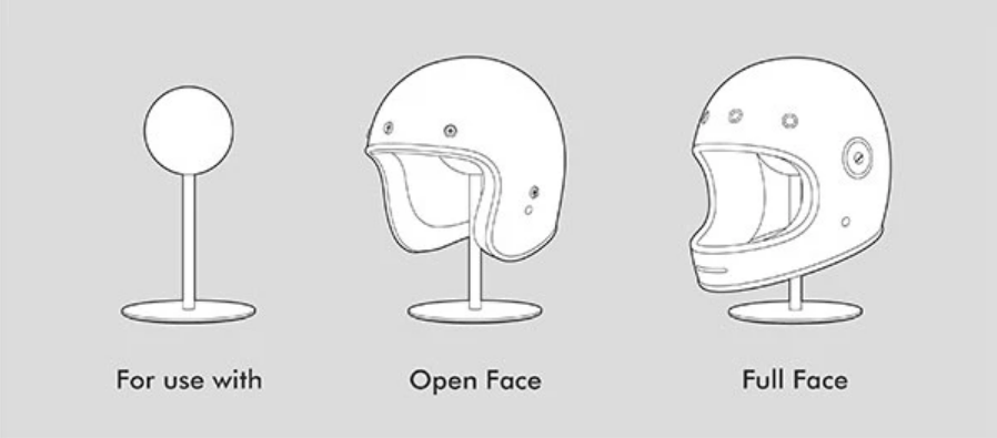 Halley Helmet Stand – ANGRY LANE